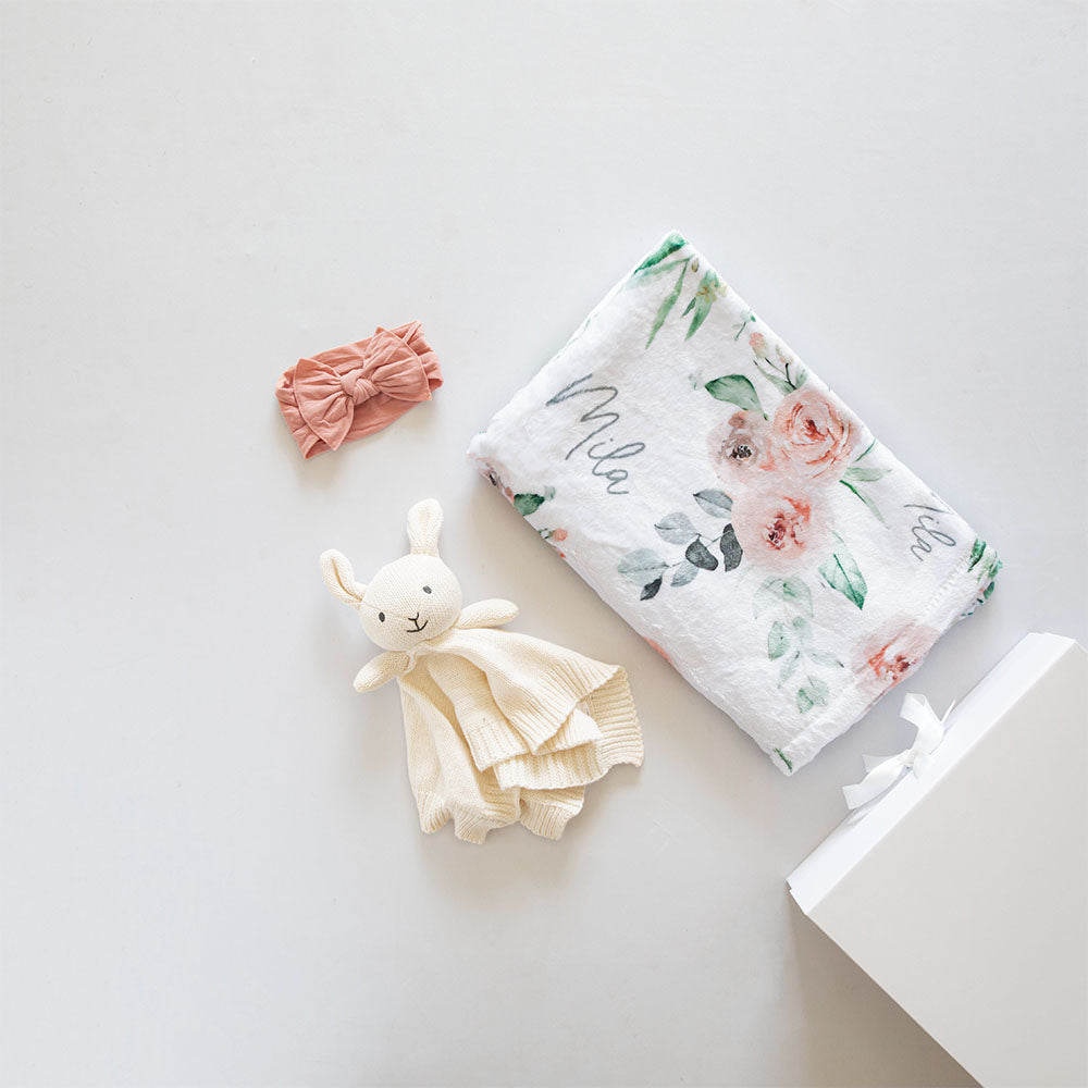 Soft Floral Cuddles Baby Gift Box – Stork Wares